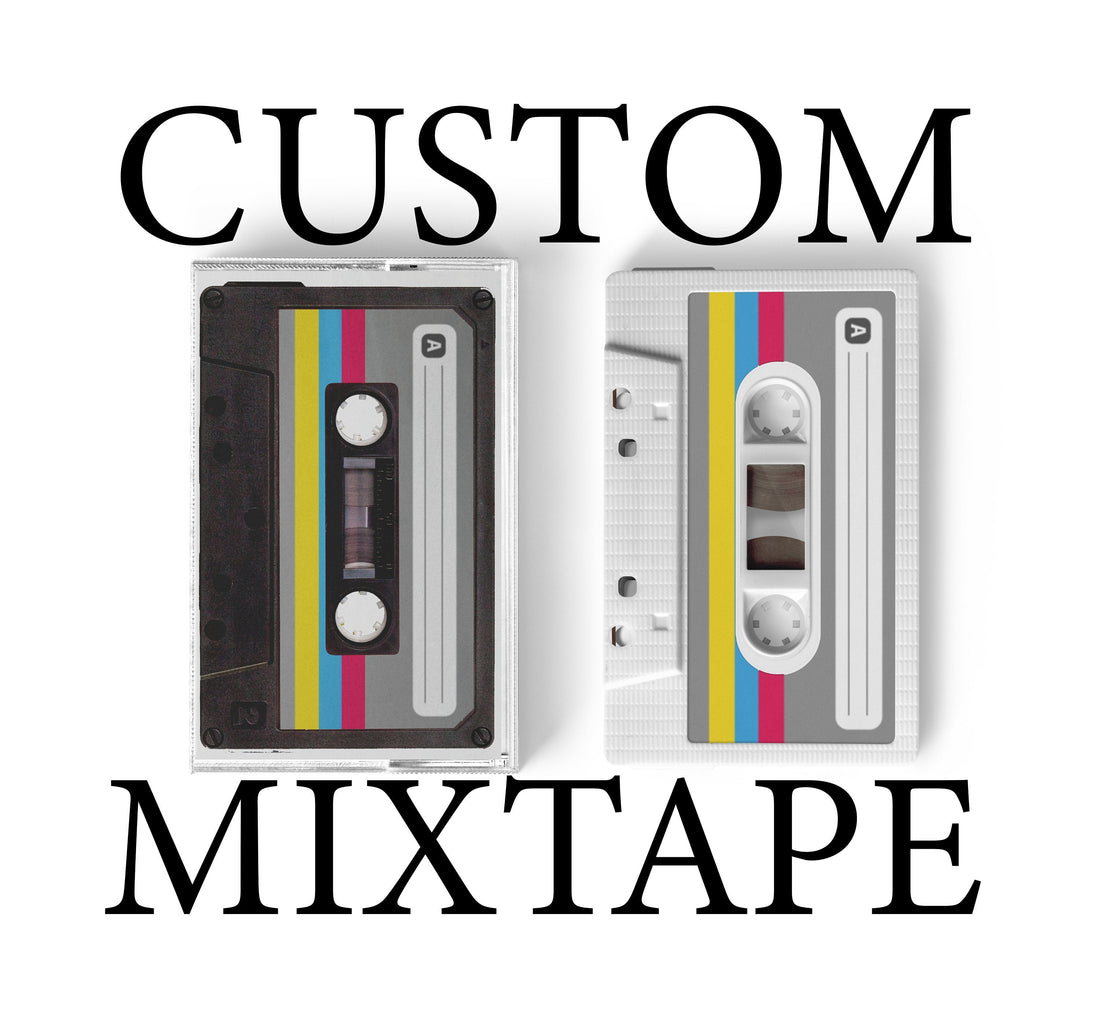 Make Your Own Custom Cassette Mixtape Real Audio Cassette Mixed Tape R ...